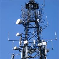 China Hot Dip Galvanized 3 /4 Leg Lattice Telecom Tower Tubular Telecommunication Angular Antenna Mast Tower for sale