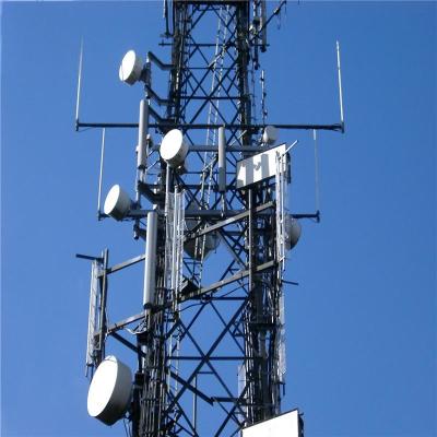 China Hot Dip Galvanized 3 /4 Leg Lattice Telecom Tower Tubular Telecommunication Angular Antenna Mast Tower for sale