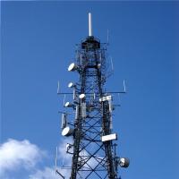 China 150 Feet 200 Feet Self Supporting Steel Tower Solar Panel 50km Wireless Networks Telecommunication Tower for sale