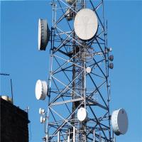 China 150 Feet 200 Feet Self Supporting Steel Tower Solar Panel 50km Wireless Networks Telecommunication Tower for sale