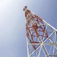 China Hot Dip Galvanization 4 Legged Tower 20m 25m 30m 35m 40m 45m 50m 55m 60m 65m 70m 75m 80m for sale