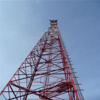 China 4 Leg Radio Communication Tower Bolted Radio Angle Steel Tower for sale