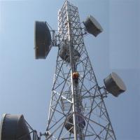 China 72m 4 Leg Steel Lattice Angular Mobile Telecom Tower ASTM A36 A572 Gr50 for sale