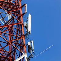 China 4 Legged Galvanized Self Supporting Telecom Tower Angle Steel Lattice Tower ASTM A123/ ISO 1461 for sale