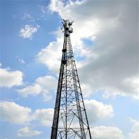 China 100 Feet 200 Feet 3 Legs Tubular Lattice Telecom Tower FM Broadcast Radio Wifi Tower for sale