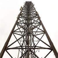 China Bolted Galvanized 3 Legged Tubular Steel Tower Lattice Telecom Antenna Tower for sale