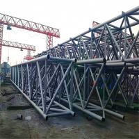 China Bolted Galvanized 3 Legged Tubular Steel Tower Lattice Telecom Antenna Tower for sale