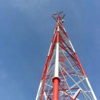 China 20m 25m - 60m 65m 3 Legged Tower Tubular Telecom Tubular Steel Tower for sale