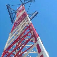 China Manufacturer Price 2g 3g 4g 5g Wireless Telecommunication Gsm Signal Antenna 3/4 Legged Tubular Steel Tower for sale