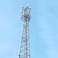 China 3 Leg Galvanized Tubular Antenna Tower Wifi Signal Bts Televisions Cell Phone Radio Gsm Communication Steel Tower for sale
