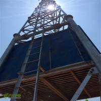 China Q345 / Q235 3 Legged Tubular Steel Tower / Lattice Steel Towers ANSI/TIA-222-G-2005 for sale