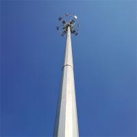 China 5G Cell Base Station Steel Telecom Monopole Tower for sale