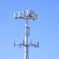 China Network Mobile Gsm Monopole Tower Iron Wifi Antenna Signal Tower for sale