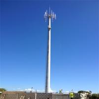 China Iron Wifi Cell Phone Antenna Tower 25m 40m Height Network Mobile Gsm Communication for sale