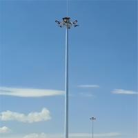 China Communication Broadcasting Telecommunication Monopole Antenna Tower ASTM A123/ ISO 1461 for sale