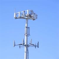 China 15 20 30 40 50 60 M Meters WiFi Telecommunication Monopole Towers for sale