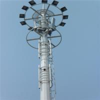 China High Quality 20m 30m 45m 50m Communication Antenna Pole 5G Cell Signal Base Station Monopole Steel Telecom Tower for sale