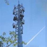China Self Support Galvanized 75 Ft Steel Tube Pole Tv Antenna Cell Wifi Gsm Telecom Monopole Towers Supplie for sale