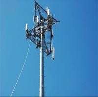 China Free Standing  Monopole Tower100 Telecom Tower Antenna Types Of Communicatin Tubular for sale