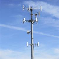 China Telecommunication Wifi Portable Gsm Base Station Tower Monopole 30 Meter Microwave Waveguide Transmission for sale