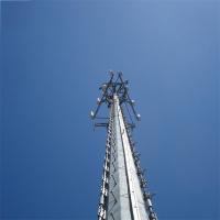 China Heavy Duty Antenna Mast Tower Monopole 15 Meter 9m 10m 12m Monopole Steel Tower for sale
