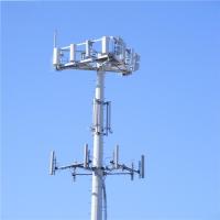 China Steel 20 Meter Gsm Monopole Steel Tower Communication Tower For Sale Q345B/A572 for sale