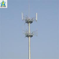 China Hot Dip Galvanized Multifunction Monopole Tower 5g Internet Mobile Phone Signal Communication Steel Tower for sale