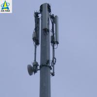 China Hot Dip Galvanized Multifunction Monopole Tower 5g Internet Mobile Phone Signal Communication Steel Tower for sale