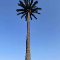 China Bionic Camouflaged Cell Towers GSM Antenna Steel Monopole Telecom Tower Galvanization for sale