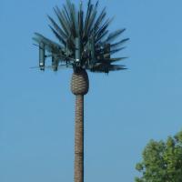 China Communication Monopole Camouflage Cell Phone Tower Bionic Pine  Q345B/A572 for sale