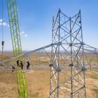 China Electric Power High Voltage Transmission Tower Steel Pole Antenna Monopole Tower for sale