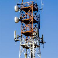 China Angle Lattice Steel Radio Antenna 4g Wireless Equipment Antenna Booster Cell Signal Mobile Telecommunication Tower for sale