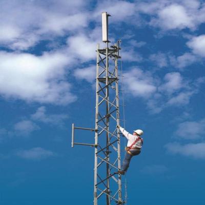 China Mast Pylon Angular Iron 3 Legged Telecommunication Angle Steel Tower 20 30 40 45 50 55 60 M for sale