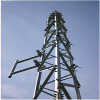 China Mast Pylon Angular Iron 3 Legged Telecommunication Angle Steel Tower 20 30 40 45 50 55 60 M for sale