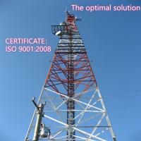China 3 Legged Angular Steel Tower Communication Tower Q235 Steel 25m LTE Network Weatherproof Rural Areas for sale