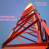 China 3 Legged Angular Steel Tower Communication Tower Q235 Steel 25m LTE Network Weatherproof Rural Areas for sale