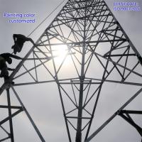 China 3 Legged Angular Steel Tower Communication Tower Q355 Steel 28m Mobile Network Wind Resistant Coastal Regions for sale