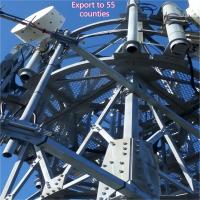 China 3 Legged Angular Steel Tower Communication Tower Q355 Steel 28m Mobile Network Wind Resistant Coastal Regions for sale