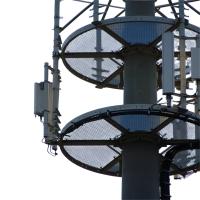 China 20 25 35 45 60M Monopole Telecom Tower Hot Dip Galvanized 5G 4G Microwave Wifi Cell Signal Antenna Mast for sale