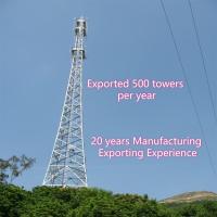 China 20 30 40M 3 Leg Tubular Steel Seamless Isp Internet 5G Wifi Bts Telecom Transmission Tower for sale