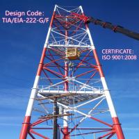 China 20 30 40M 3 Leg Tubular Steel Seamless Isp Internet 5G Wifi Bts Telecom Transmission Tower for sale