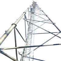 China 20 30 40M 3 Leg Tubular Steel Seamless Isp Internet 5G Wifi Bts Telecom Transmission Tower for sale