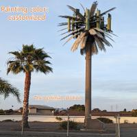 China 45M Simulated Tree Telecom Tower Aluminum Alloy 30m LTE Network Urban Parks Eco Friendly for sale