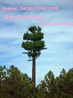 China 35M Eco-friendly Camouflaged Maple Tree Bionic Tower Hot Dip Galvanized 4G 5G Wifi Long Range Communication Signal Mast for sale