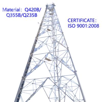 China Strong and Durable 3 Legged Tubular Steel Tower Designed to Meet Demanding Load and Environmental Requirements in Industry for sale