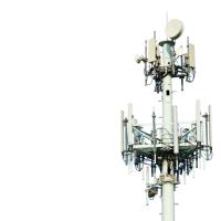 China Monopole Tower Telecom Steel Structure Hot Dip Galvanized Painted Design Code ANSI/TIA-222-G/H/F Wind Speed Up to 250 kmh for sale