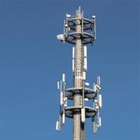China Monopole Tower telecom tower constructed from mild and high tensile steel grades with EN 1991-1-4 & EN 1993-3-1 design code for performance for sale