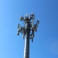 China Monopole Tower telecom tower constructed from mild and high tensile steel grades with EN 1991-1-4 & EN 1993-3-1 design code for performance for sale