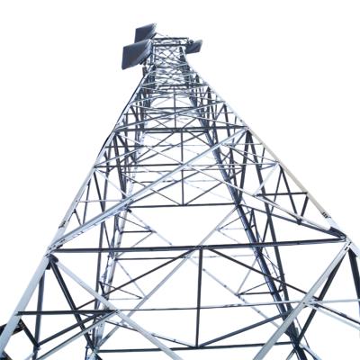 China Steel tower 4 Legged Angular Steel Tower designed for telecom featuring robust construction and compliance with international design codes for sale