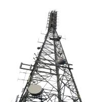 China Steel constructed 4 Legged Angular Steel Tower with bolts nuts and washers meeting DIN 7990 and ISO 6507 1 standards for secure and assembly for sale